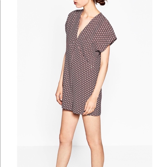 Zara | Pants & Jumpsuits | Zara Romper | Poshmark